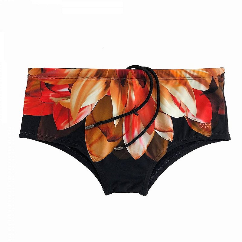 Sunga VM Tradicional Estampada Lotus Flower - VM Wear