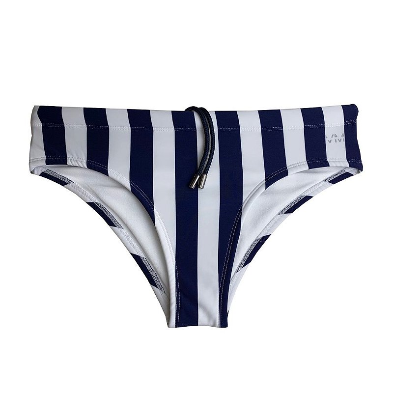 Sunga VM Slim Estampada Listra Vertical Grossa - VM Wear