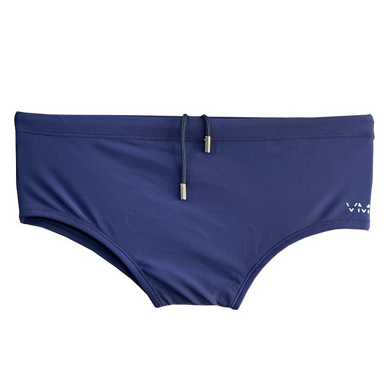 Sunga VM Clássica Lisa Azul Marinho - VM Wear