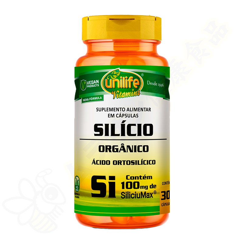 Silício Orgânico SiliciuMax® 100mg c/30 - Unilife - Murasan Produtos ...