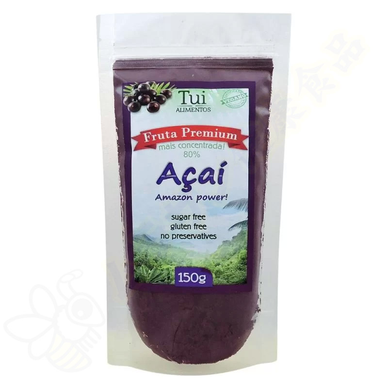Açaí em Pó 80% 150g - Tui - Murasan Produtos Naturais | ムラサン健康食品 ...