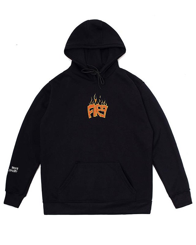 Moletom FIRE - Burning Letters (Preto) - Urbann Street - O melhor do ...