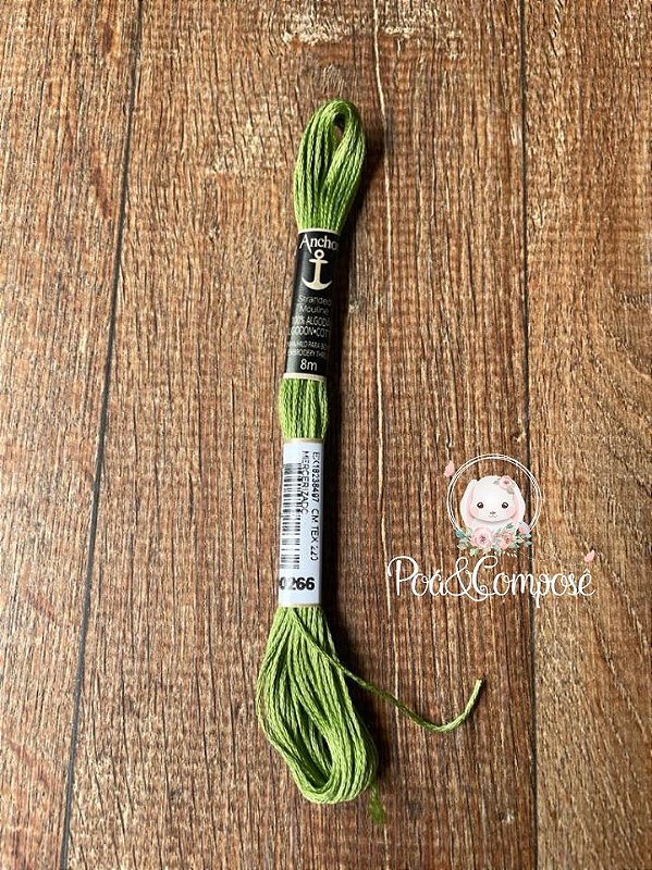 Meada Anchor Verde cor 266 - poaecompose