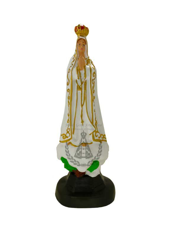 N. Sra. de Fátima Mod.1 Pintada 30 cm - MINAS GESSO ARTESANATO ...
