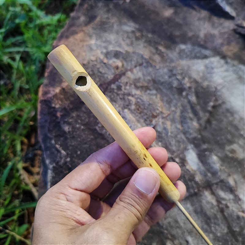 Apito Indígena de Pássaro - Instrumentos Nativos