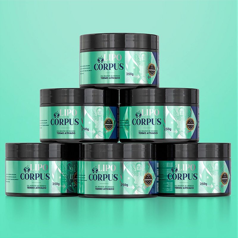 Lipo Corpus | Gel Redutor de Medidas - 1 Unidade Tratamento 30 Dias ...