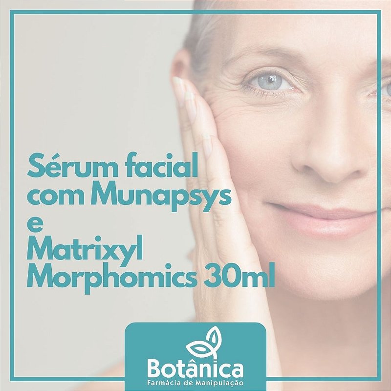 Sérum facial com Munapsys e Matrixyl Morphomics 30ml - Farmácia ...