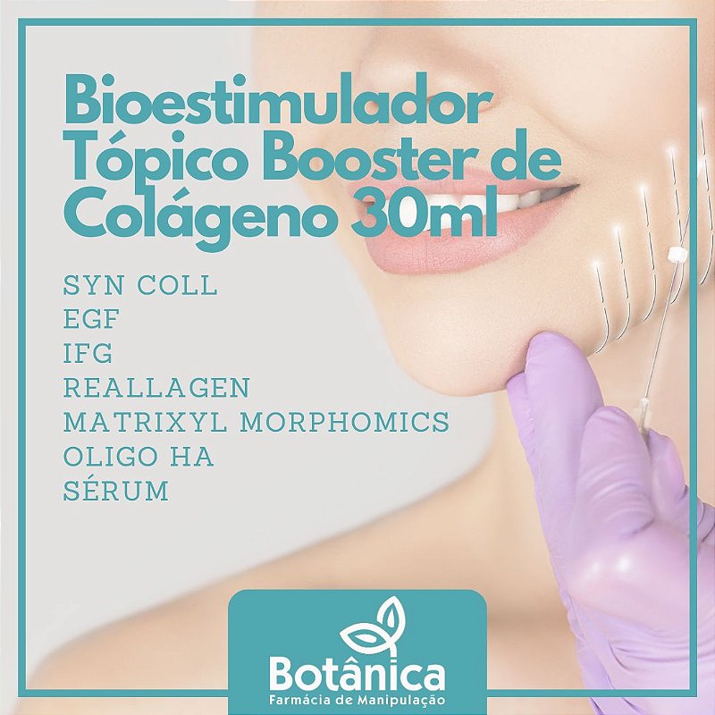 Bioestimulador Tópico Booster de Colágeno 30ml - Farmácia Botânica ...