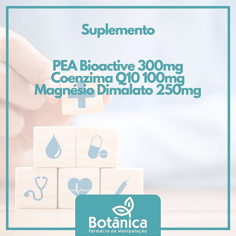 Potencialize sua saúde com suplemento PEA Bioactive Coenzima Q10 Magné ...