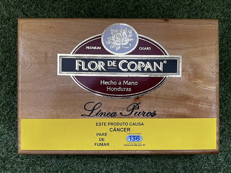Charuto Hondurenho Flor de Copan Linea Puros Robusto - Caixa com 20 ...