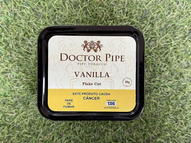 Para Cachimbo Doctor Pipe Vanilla Flake - Lata 50g - PipeSmoking360 ...