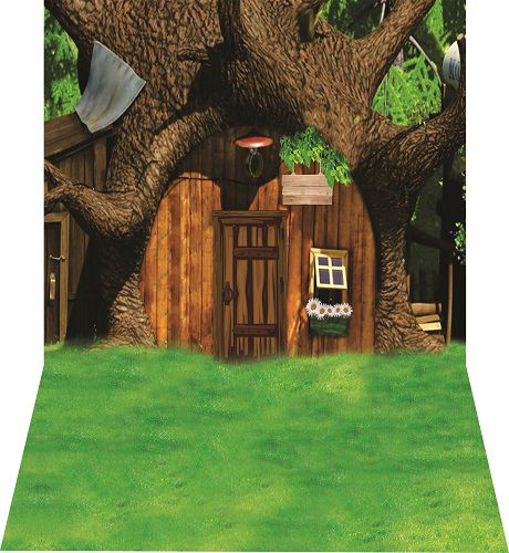 Fundo Fotográfico masha e o urso - MIX ESTILOS Fundos Fotográficos