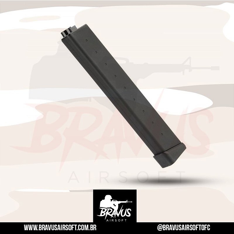 MAGAZINE ARP-9 HIGH CAP - G&G - BRAVUS AIRSOFT - A MELHOR LOJA DO ABC