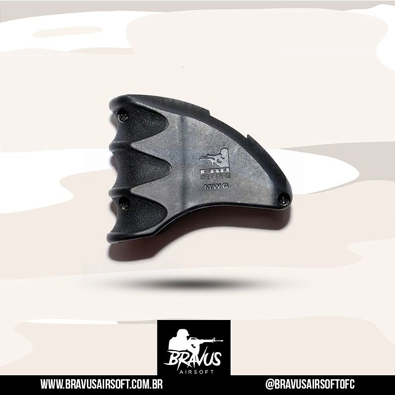 GRIP TÁTICO MAGWELL MWG MAKO - FAB DEFENSE - BRAVUS AIRSOFT - A MELHOR ...