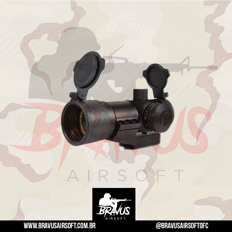 MIRA MICRO RED DOT GAMO MODELO AD-30 - BRAVUS AIRSOFT - A MELHOR LOJA ...