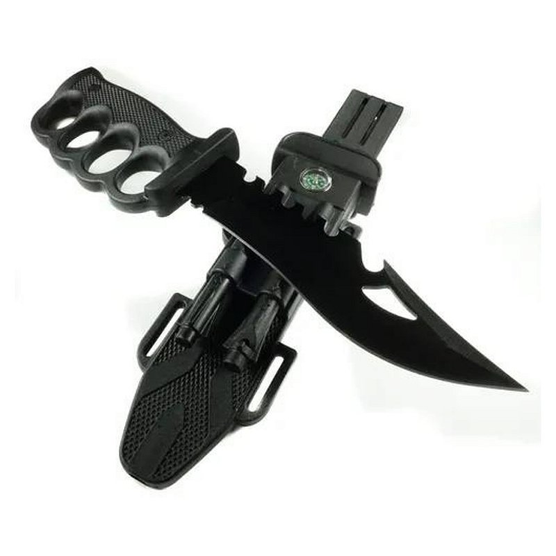 Faca tática Mitt Flint Super Black Ultra Light - BRAVUS AIRSOFT - A ...