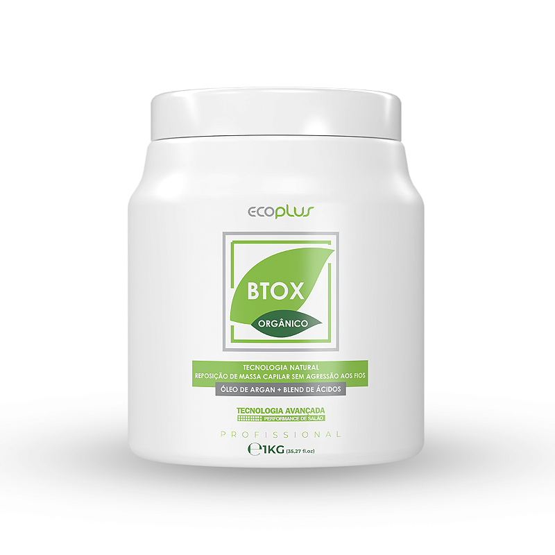 Botox Capilar Argan Orgânico | Ecoplus - Ecoplus Loja