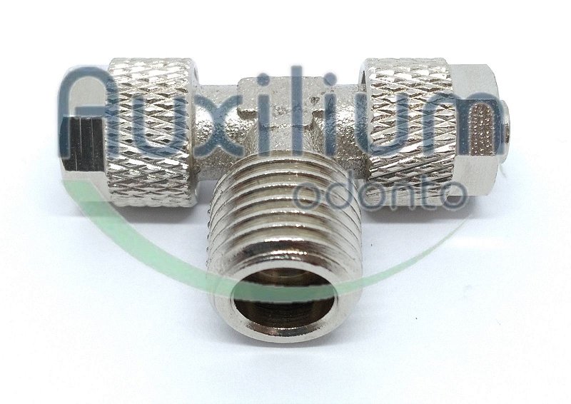 CONECTOR TEE MANG METALICO 8X6 - CRISTOFOLI MPR.01083 - Auxilium Odonto