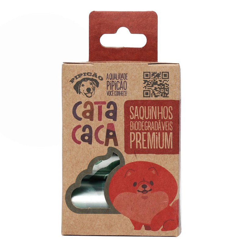 Kit 3 Rolinhos de Saquinhos Biodegradáveis Cata Caca Refil - Pipicao ...