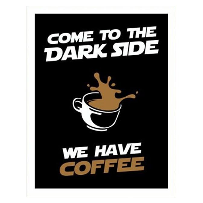 Placa We Have Coffee - Reduto do Nerd