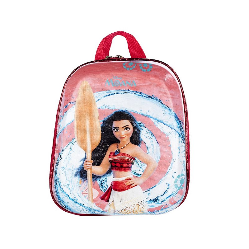 Mochila Infantil Disney Moana Maxtoy Diplomata com Alça de Costas ...