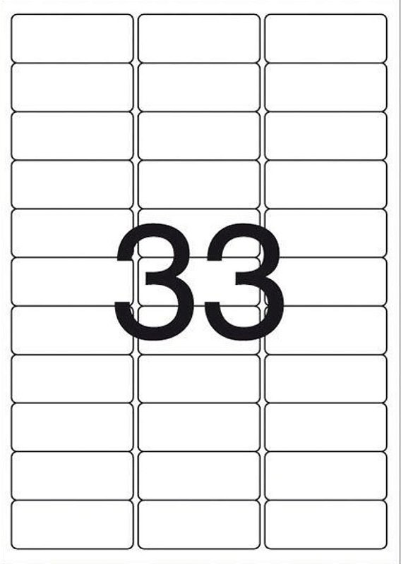 Etiqueta Maxprint A4256 com 25 Folhas - Acalanto