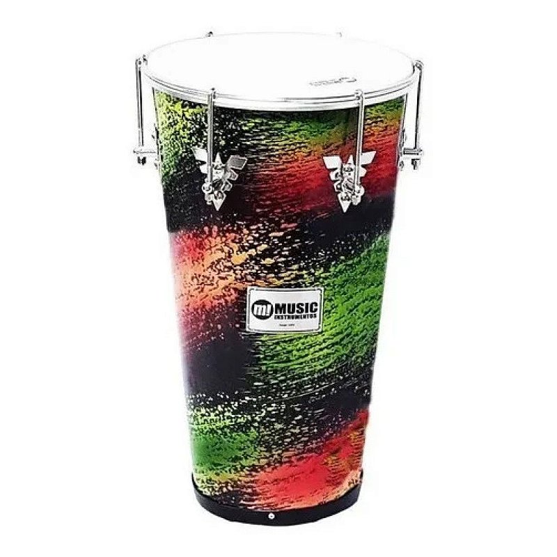 Timba Music Phx Madeira 50cmX11" Pintado Explosão 214P Ex - Loja de ...