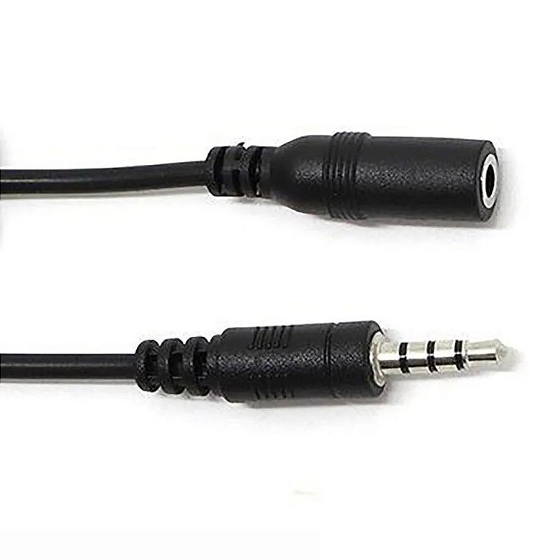 Cabo extensor fone p2 macho fêmea 10 Metros Star Cable - Loja de ...
