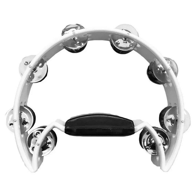 Pandeiro meia lua Spanking Branco - Loja de Instrumentos Musicais São ...