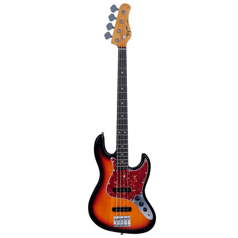 Baixo Tagima TW73 Sunburst escala escura Tortoise 4 cordas - Loja de ...
