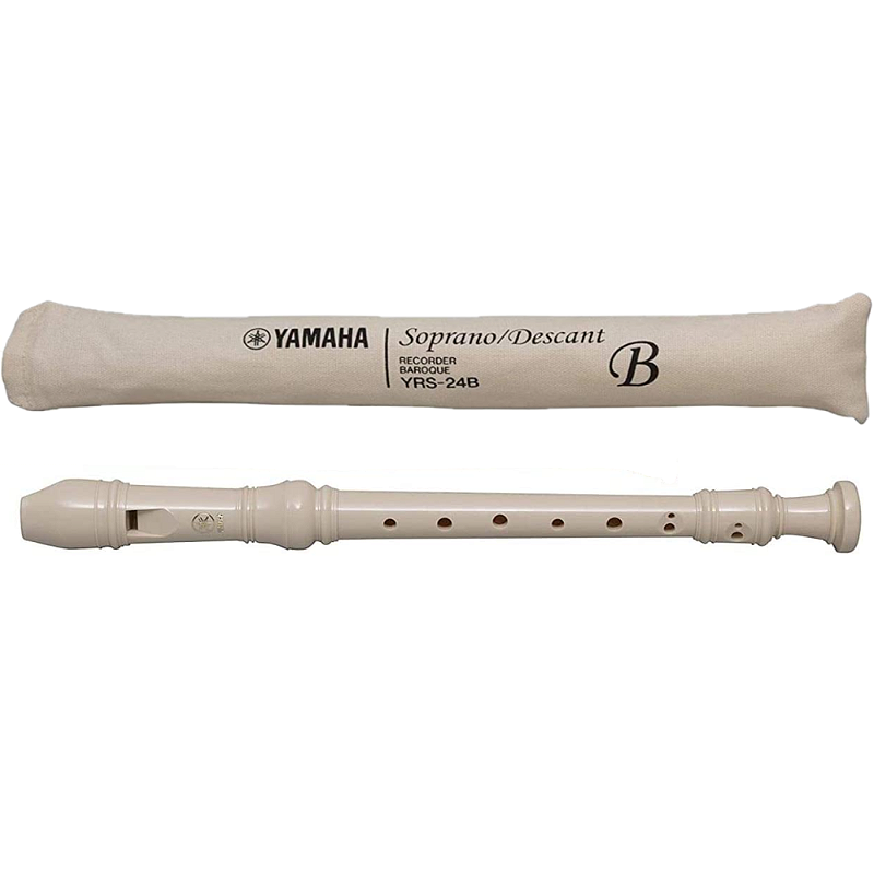 Flauta Yamaha Barroca Yrs24b Doce Soprano Original com capa - Loja de ...