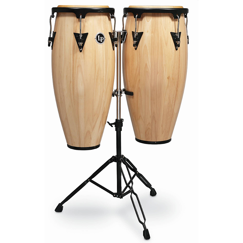 Conga Lp Aspire Lpa646 Aw Natural 10/11 Com Estante - Loja de ...