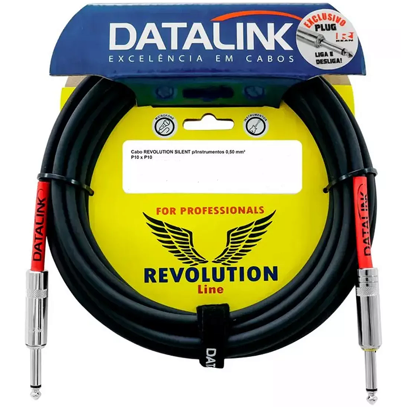 Cabo Datalink Revolution Silent P10 3mt RI521 plug Neutrik mute ...