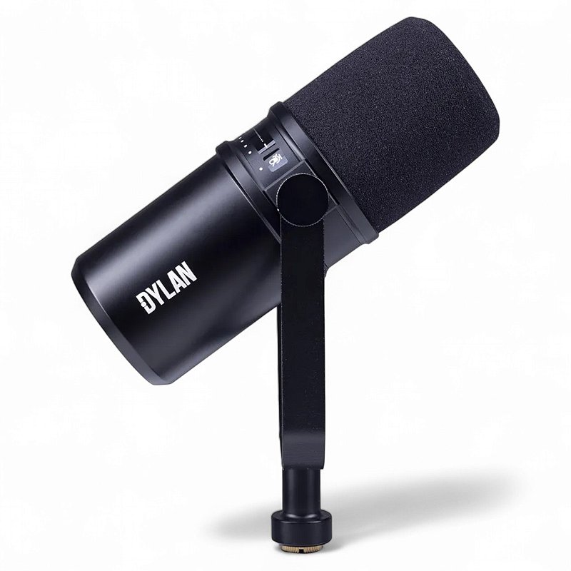 Microfone Dylan DM-8 Podcast Broadcast Streaming - Loja de Instrumentos ...