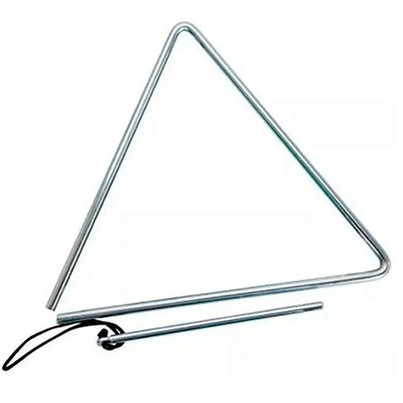 Triangulo Musical Forró Xote Baião Luau Praia 30cm 10mm - Loja de Instrumentos Musicais São ...