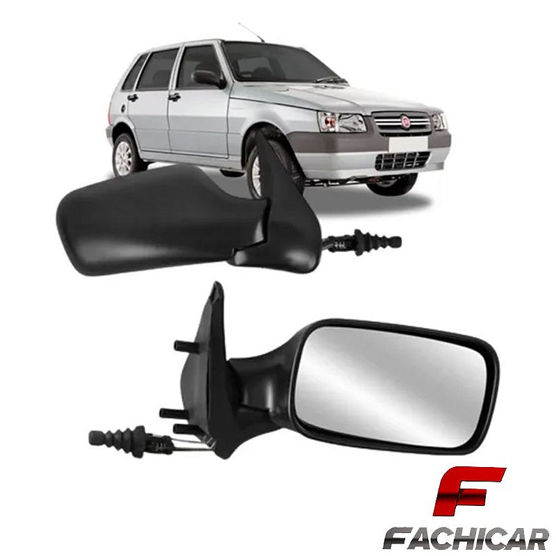 RETROVISOR DO UNO 2001 A 2005 COM CONTROLE 4 PORTAS RETROVEX - FACHICAR ...