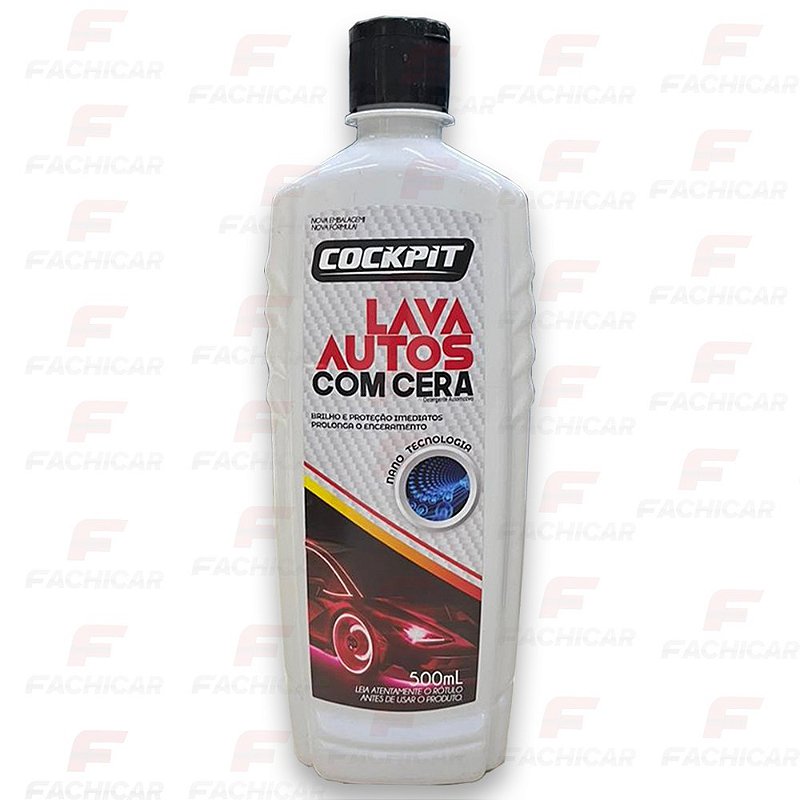 LAVA AUTOS COM CERA COCKPIT 500ML - FACHICAR - AUTO SHOPPING