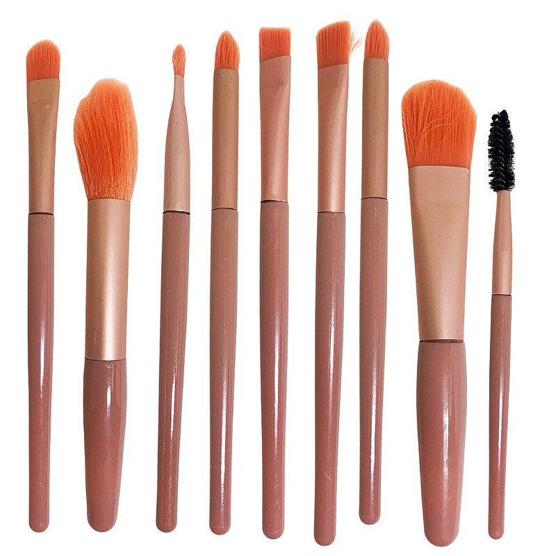 Kit com 08 Pincéis para Maquiagem | Maquiagens Barata - Maquiagem ...