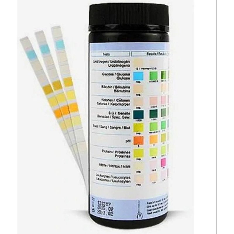 Tiras Teste Urina 10 Parâmetros 100 Un - Ciruvix - Produtos científicos ...