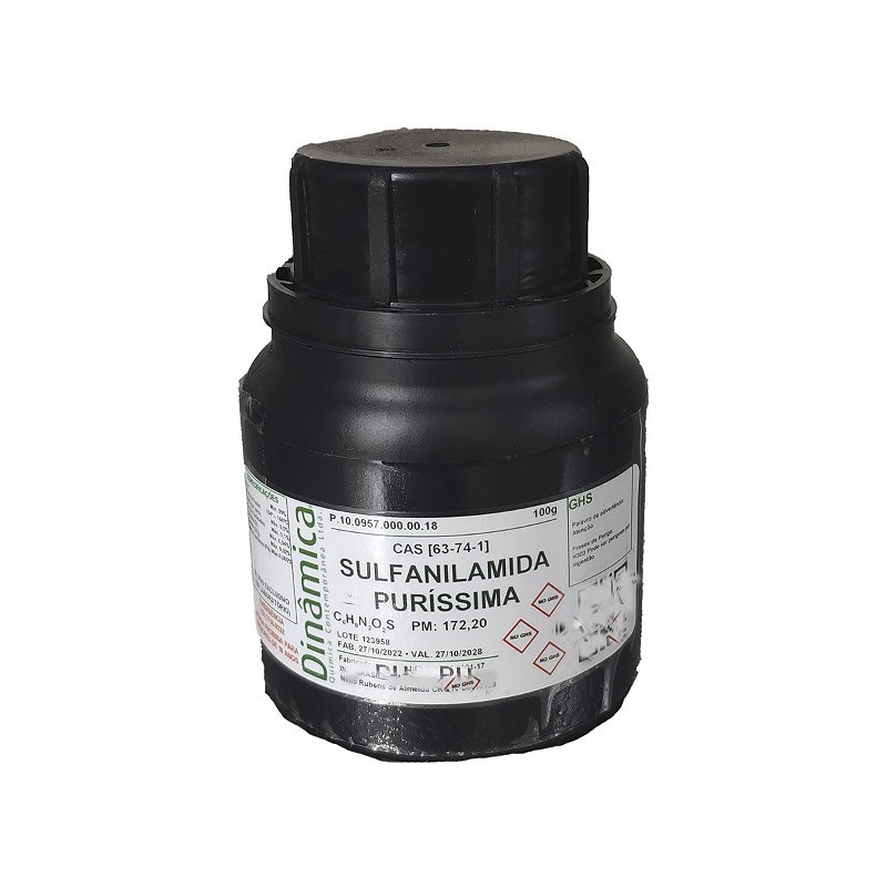 Sulfanilamida Pa 100g Dinâmica - Ciruvix - Produtos científicos como ...