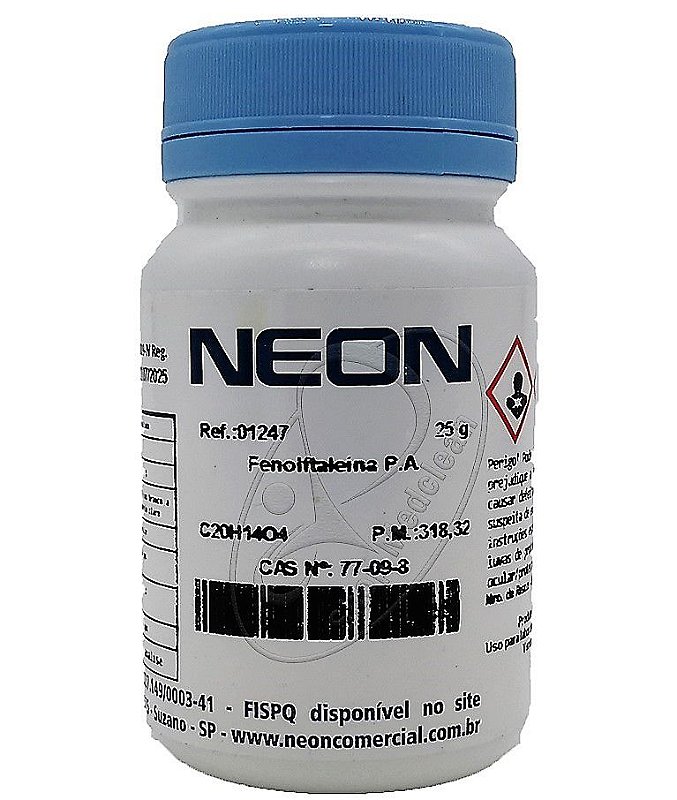 Fenolftaleína PA 25g Neon 100% puro - Ciruvix - Ciruvix - Produtos ...