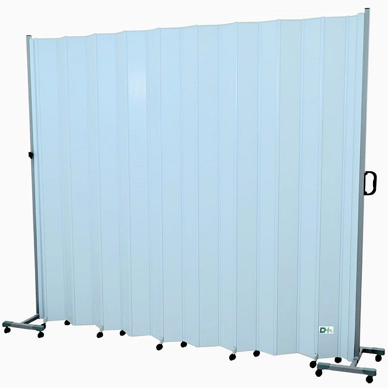 Biombo Sanfonado Hospitalar PVC Light 1,80m Móvel | Digital Hospitalar ...