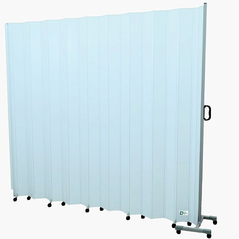 Biombo Sanfonado Hospitalar PVC Light 1,60m Fixo | Digital Hospitalar ...