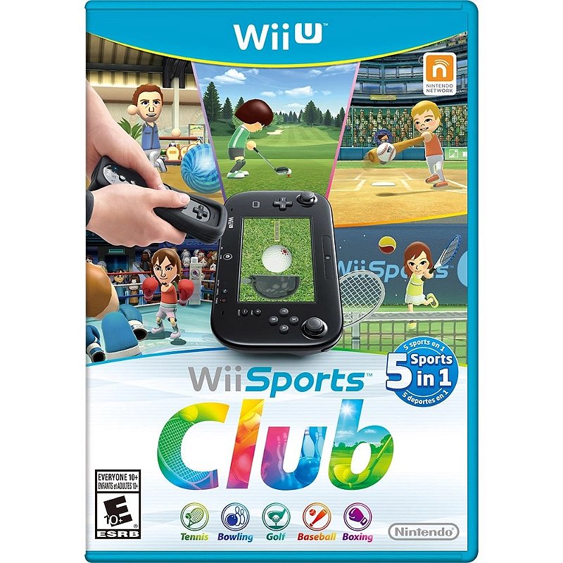Wii Sports Club Seminovo - Wii U - Stop Games - A loja de games mais completa de BH!
