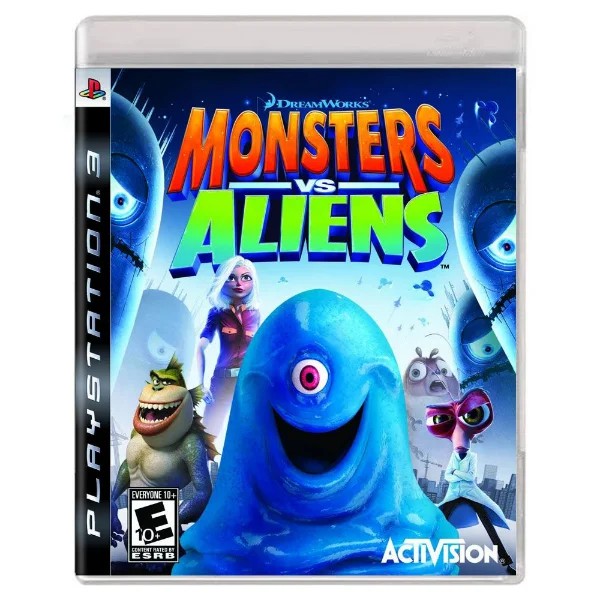 Monsters vs. Aliens Seminovo – PS3 - Stop Games - A loja de games mais ...
