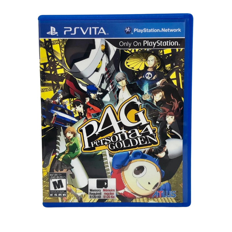 Persona 4 Golden Seminovo - PS VITA - Stop Games - A loja de games mais completa de BH!