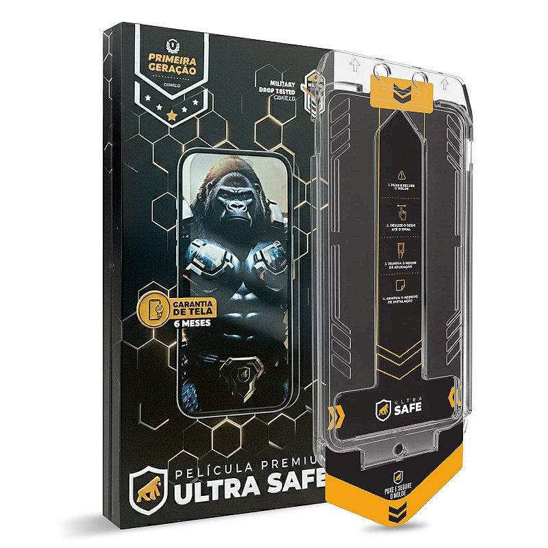 Compre 3 Leve 4 - Película Ultra Safe - APPLE / SAMSUNG - 6 meses de ...