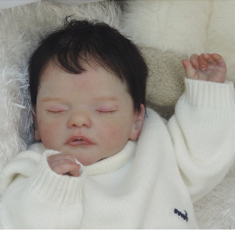 Bebê reborn kit Sam - Ateliê da Gil Bebês Reborns