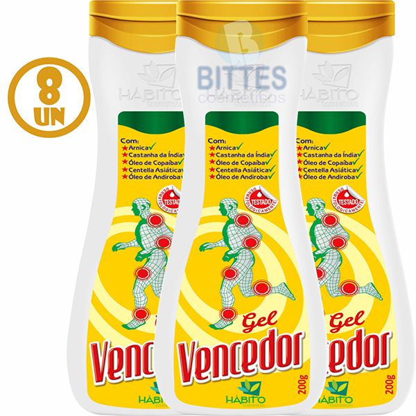 Comprar Gel Vencedor Hábito Cosméticos Massagem Dor Muscular - Bittes ...