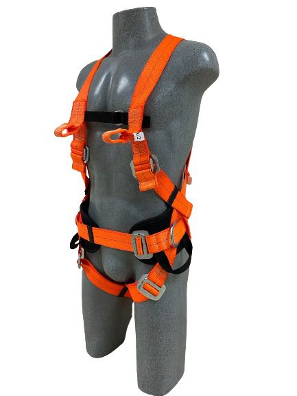 Cinto Paraquedista Facintos PQ3 PF/RS/ALC 5 Argolas Ajustável e Suporte ...